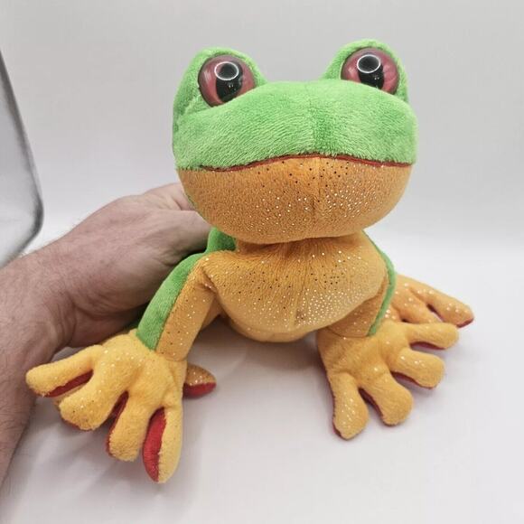 webkinz | Toys | Ganz Webkinz Soft Bright Green Tree Frog 7 Plush ...